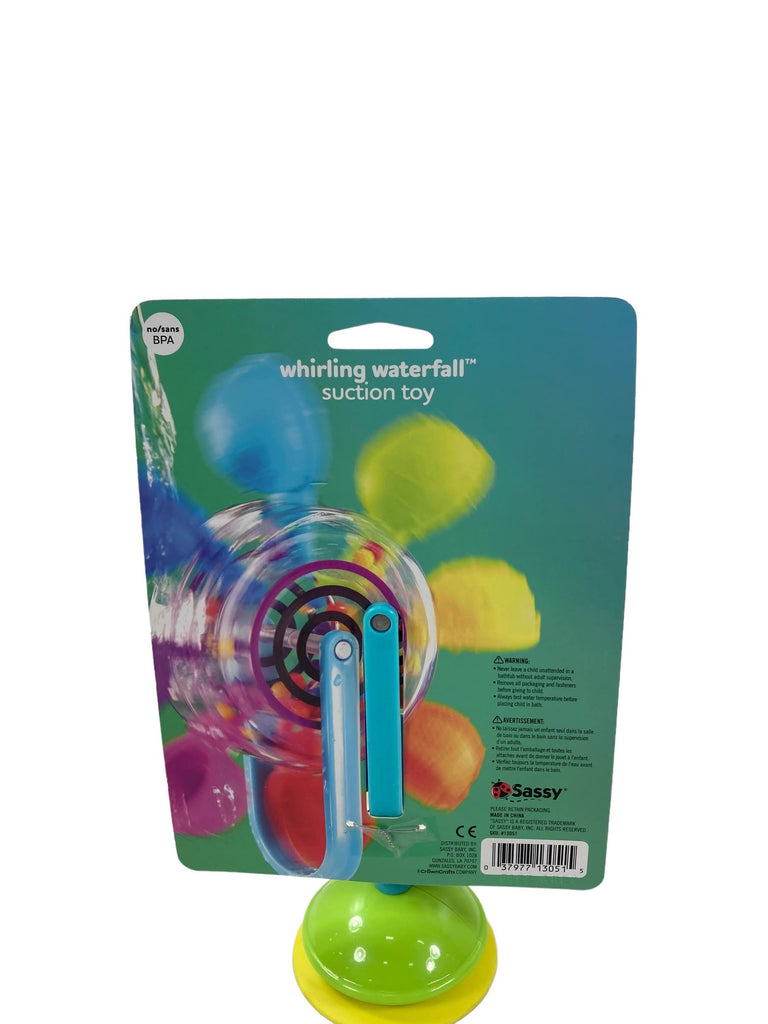 Sassy Whirling Waterfall Suction STEM Toy