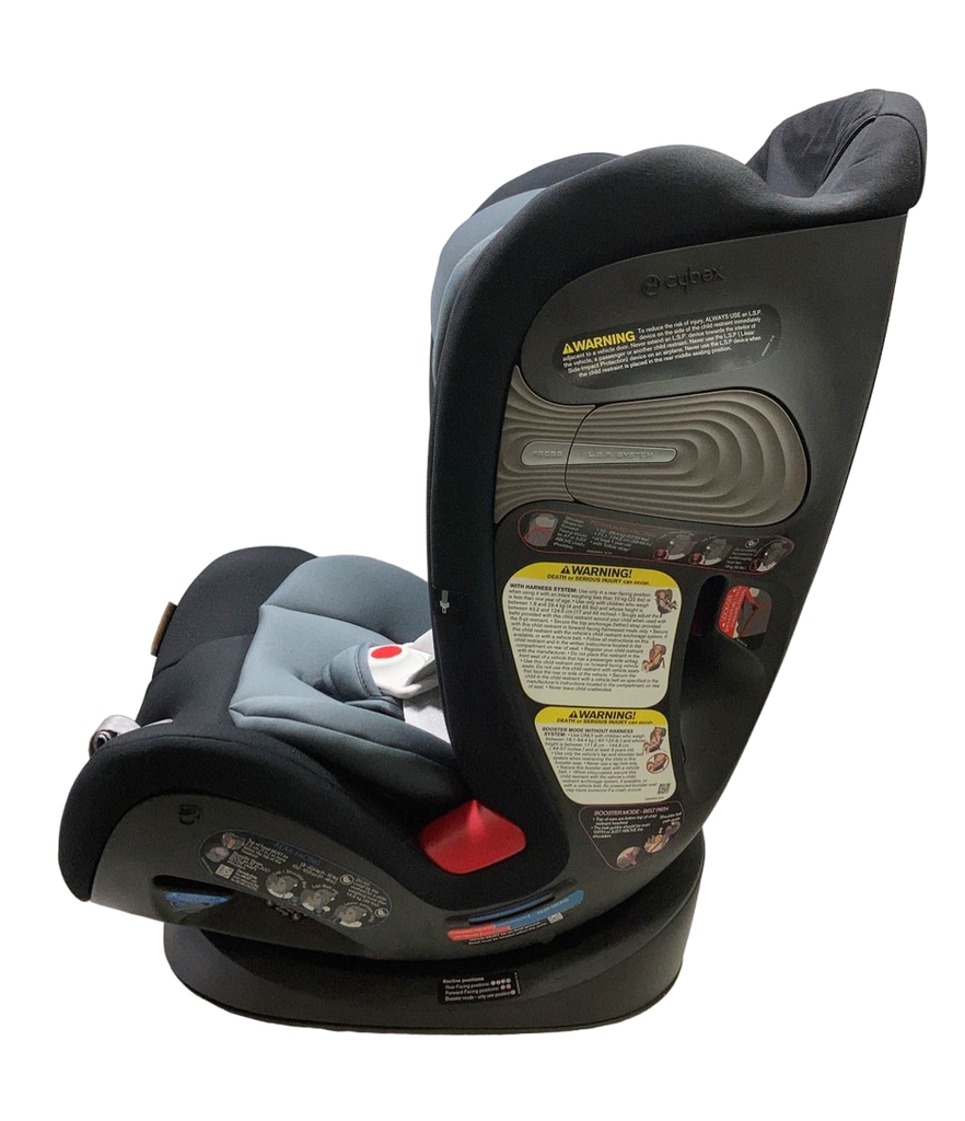 Cybex Eternis S All-In-One Car Seat with SensorSafe, 2021, Pepper Blac