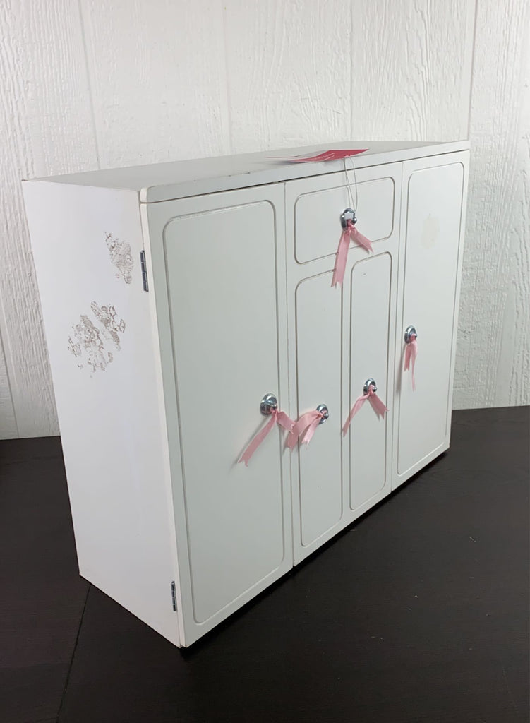 Our Generation Wooden Wardrobe Closet For 18” Dolls