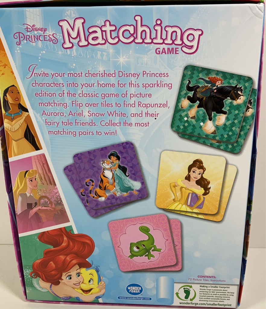 Wonder Forge Disney Princess Matching Game