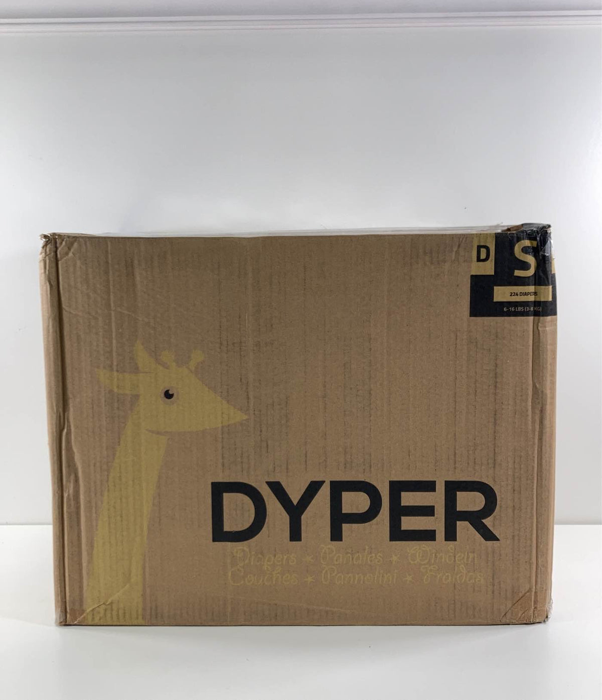 Dyper Bamboo Diaper Box, Small, 224 Diapers — GoodBuy Gear