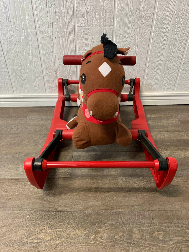 Radio Flyer Soft Rock & Bounce Pony With Sounds