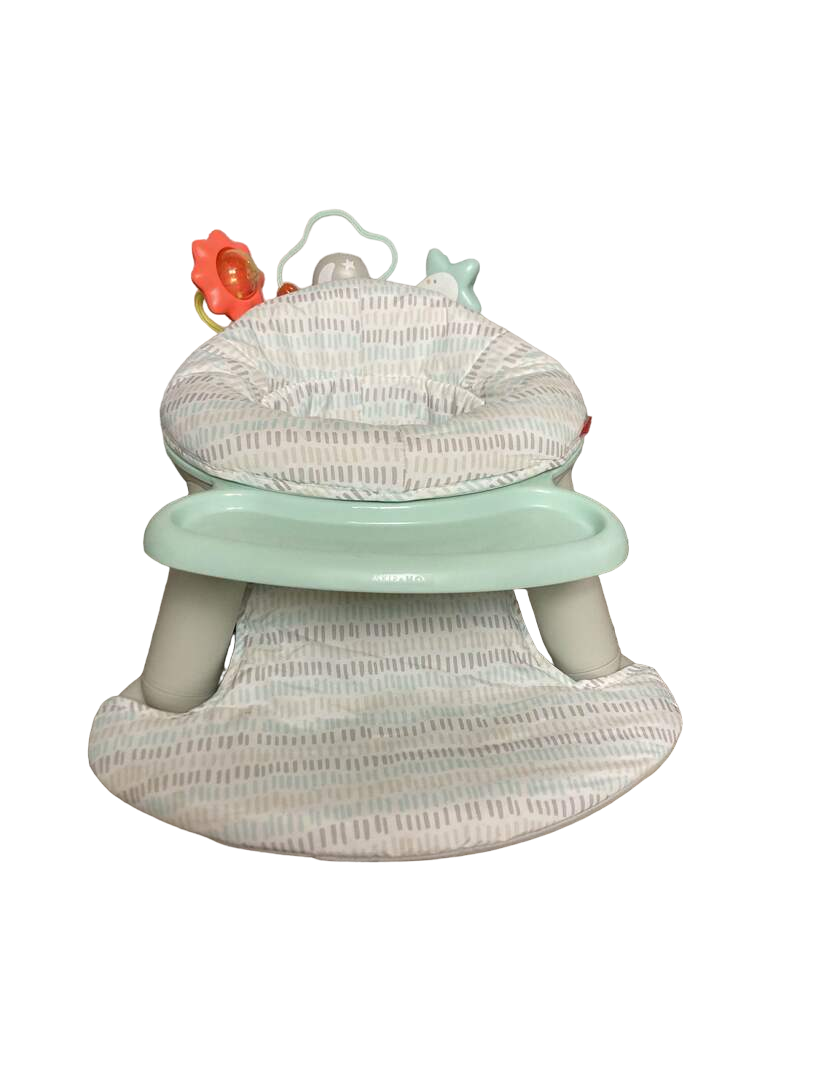 Skip Hop 2-in-1 Sit-up Activity Baby Chair, Silver Lining Cloud ...