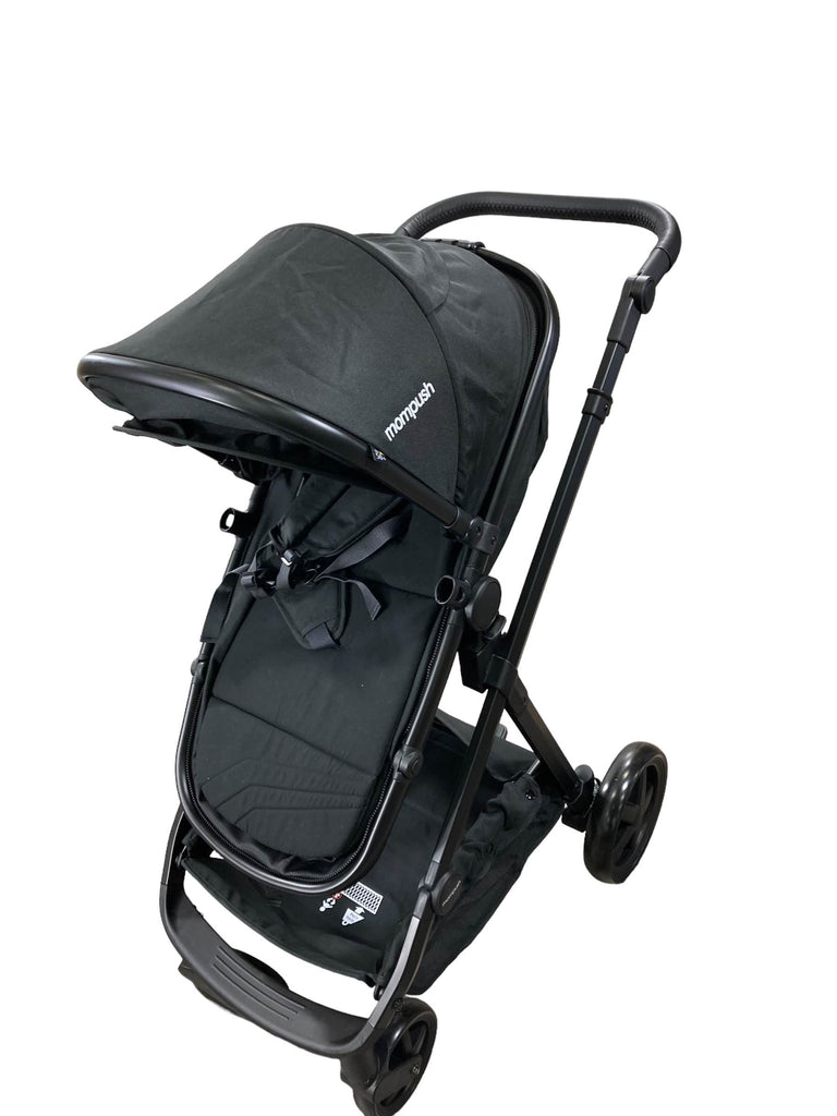 Mompush Meteor 2 Stroller, Black, 2022