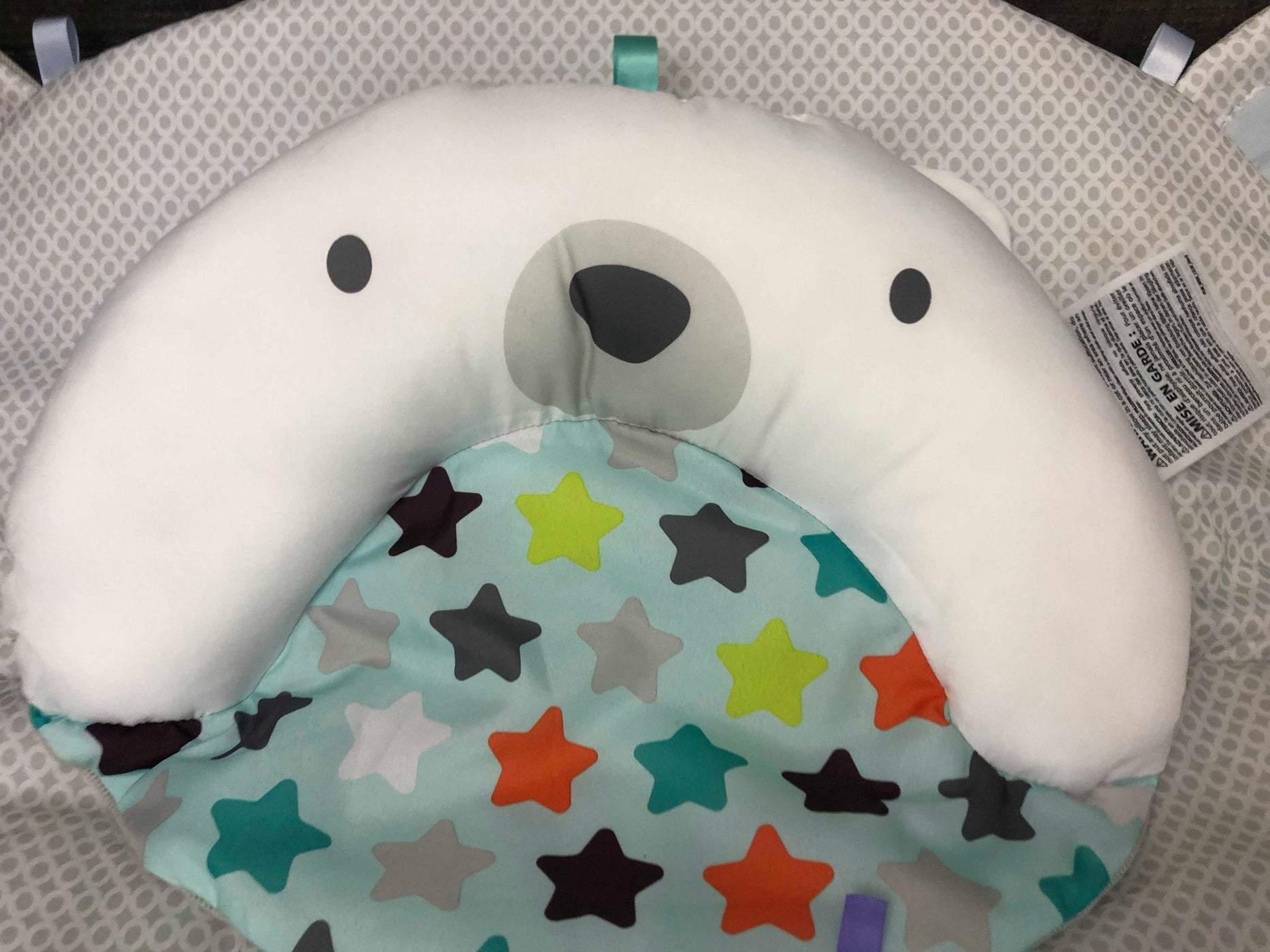 Bright Starts Tummy Time Prop & Play Mat, Bear — GoodBuy Gear