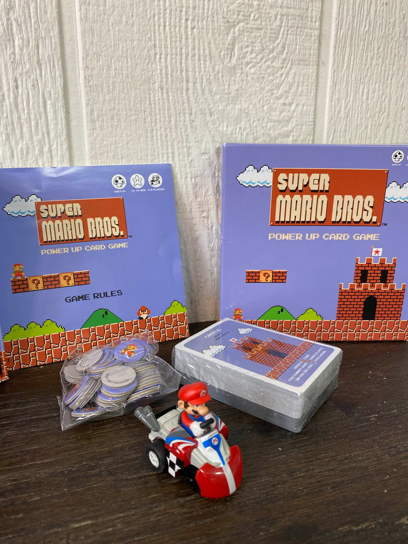 USAopoly Super Mario Bros Power Up Card Game