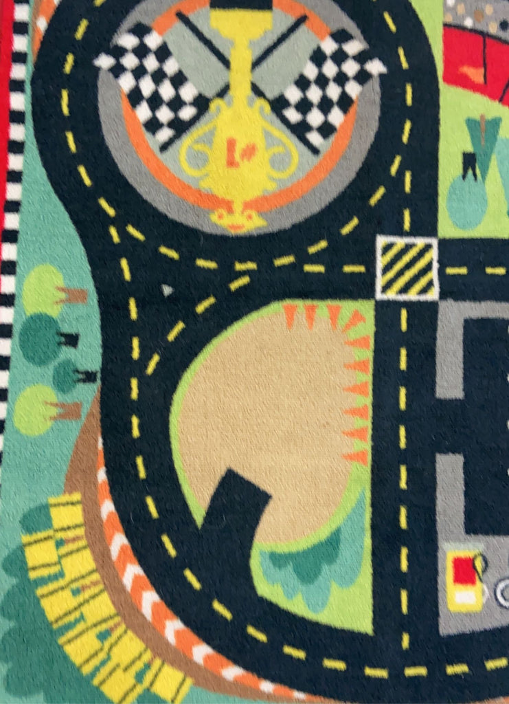 Racetrack Play Rug