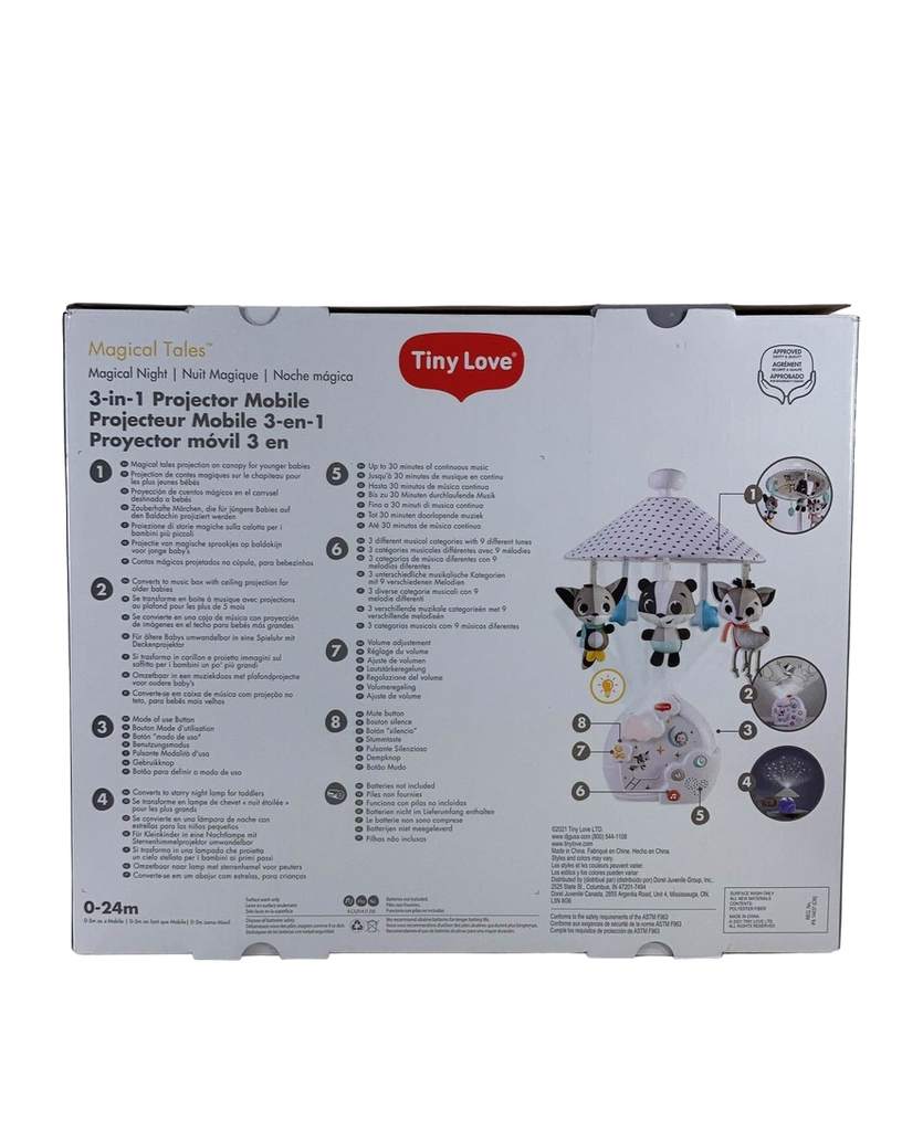 Tiny Love Magical Night 3-in-1 Baby Projector Mobile