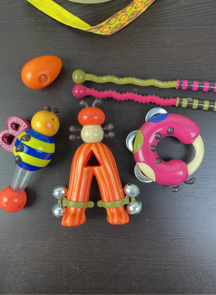 B. toys Bee Bop Band Play & Learn Drum and Instruments