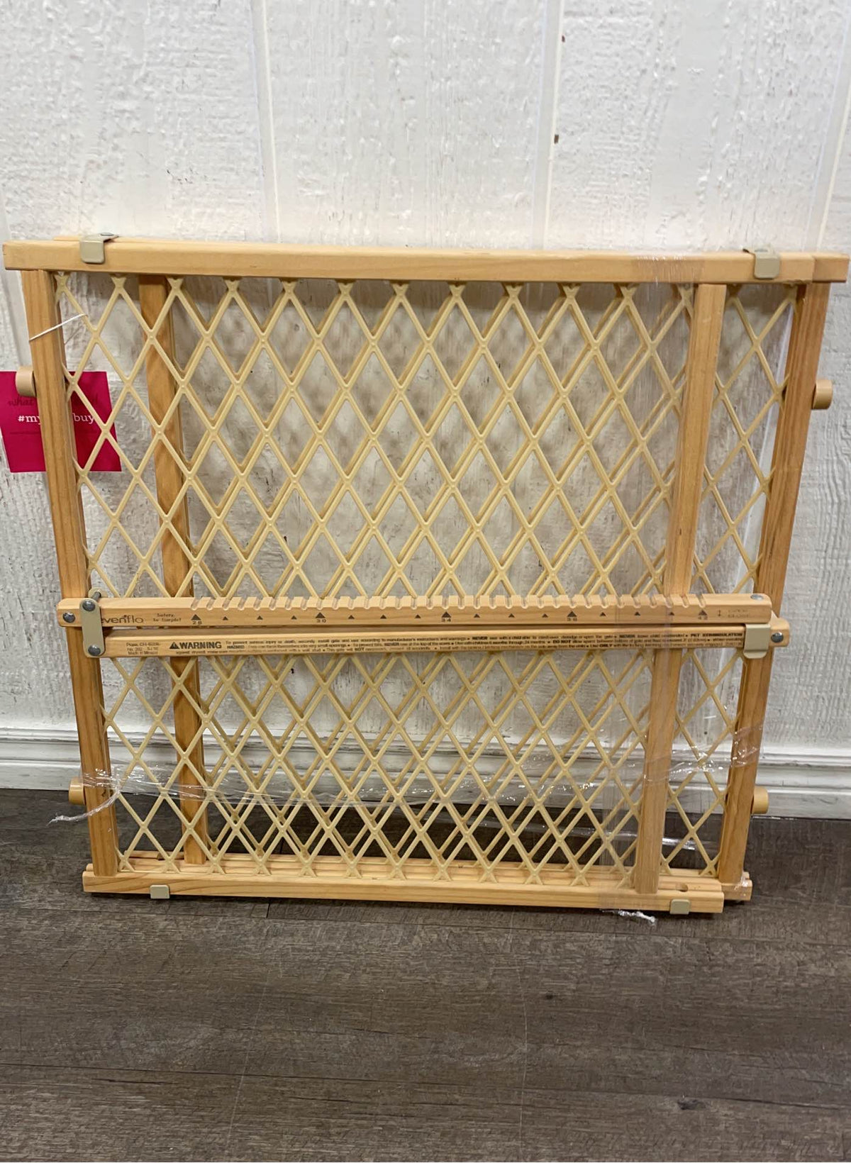 Evenflo Expansion Swing Wide Wood Gate — GoodBuy Gear
