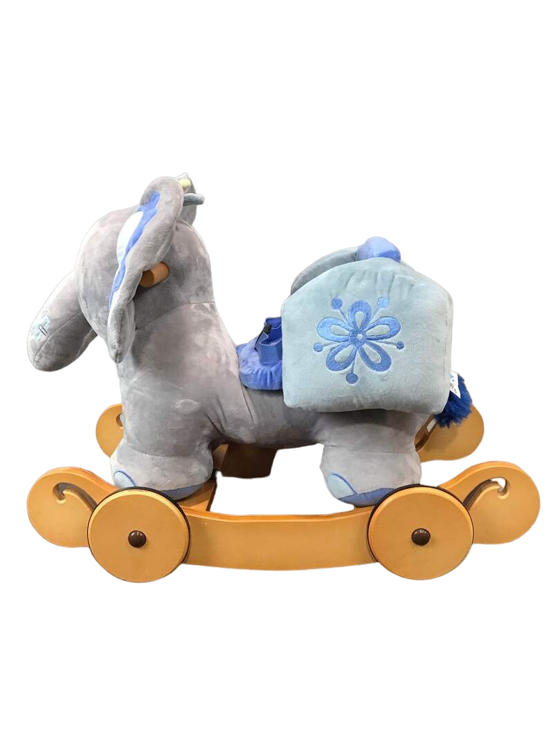 Labebe 2-in-1 Elephant Rocking Horse With Wheels — GoodBuy Gear