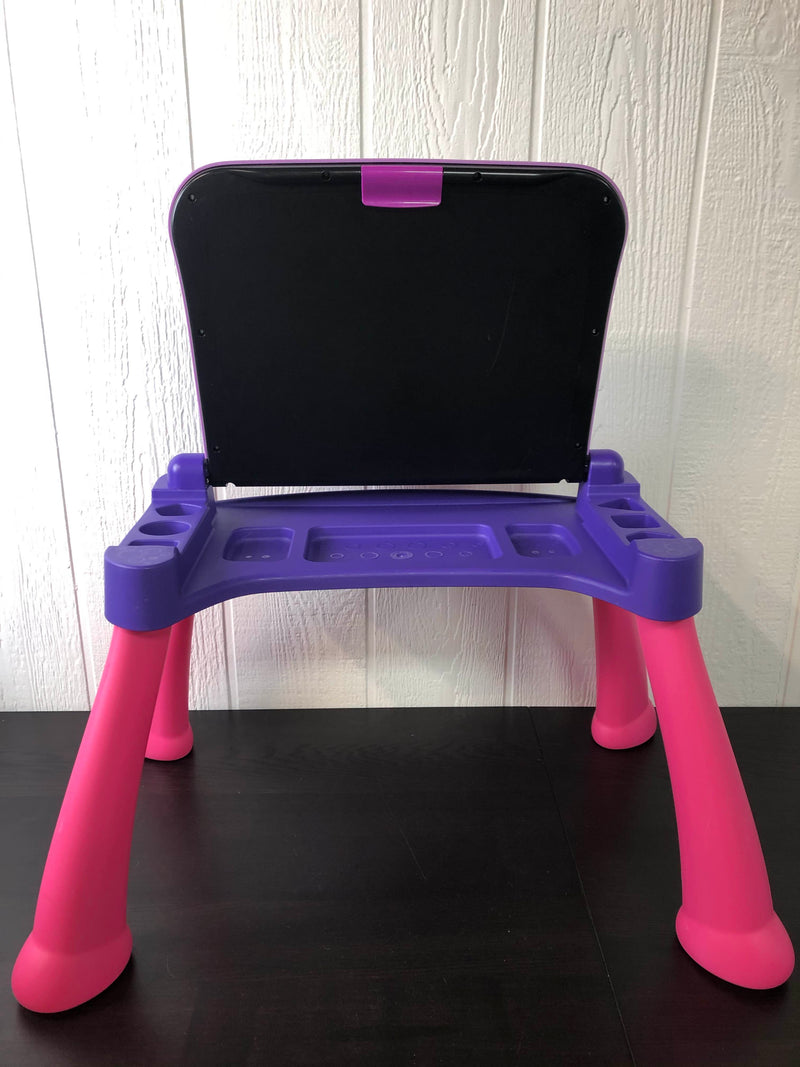 VTech Touch And Learn Activity Desk, Pink and Purple