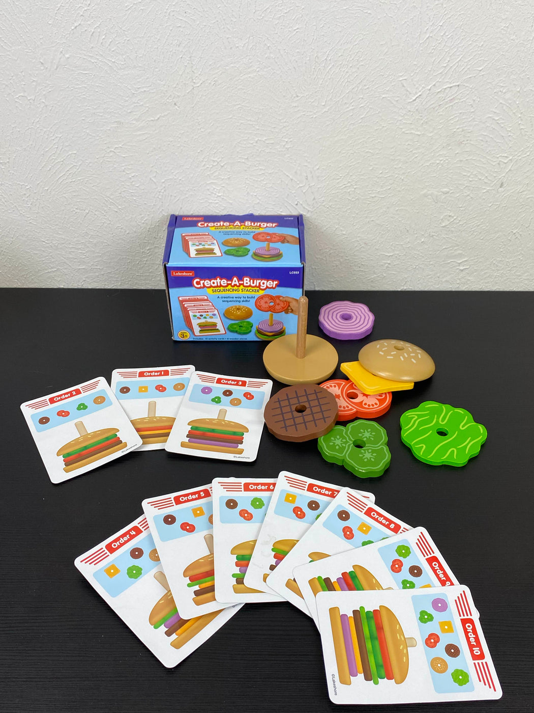 Lakeshore Create-A-Burger Sequencing Stacker — GoodBuy Gear