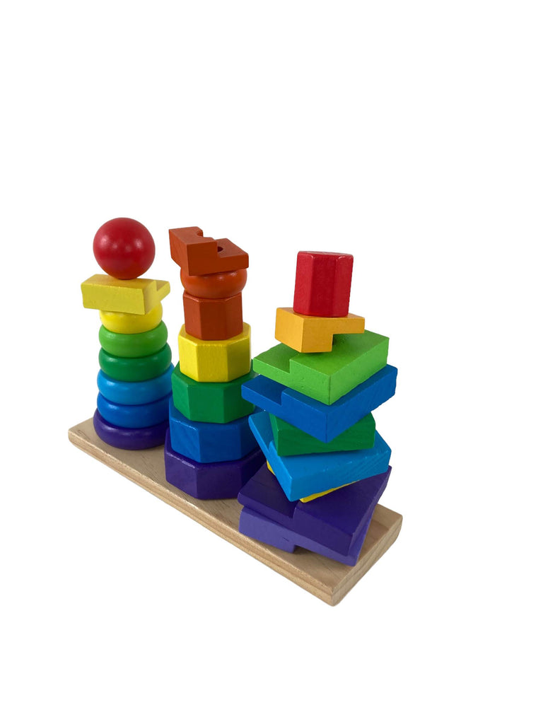 Melissa & Doug Geometric Stacker