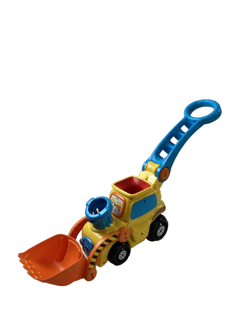 VTech Pop-A-Balls Push And Pop Bulldozer