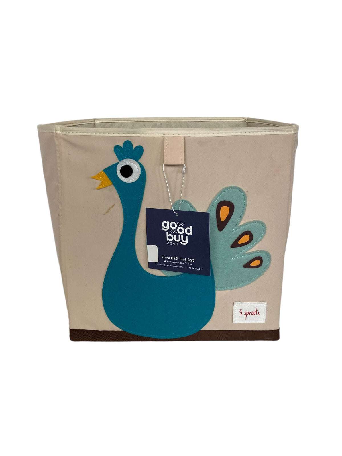 3 Sprouts Storage Box, Peacock — GoodBuy Gear