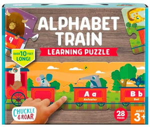 Chuckle And Roar Alphabet Train Puzzle