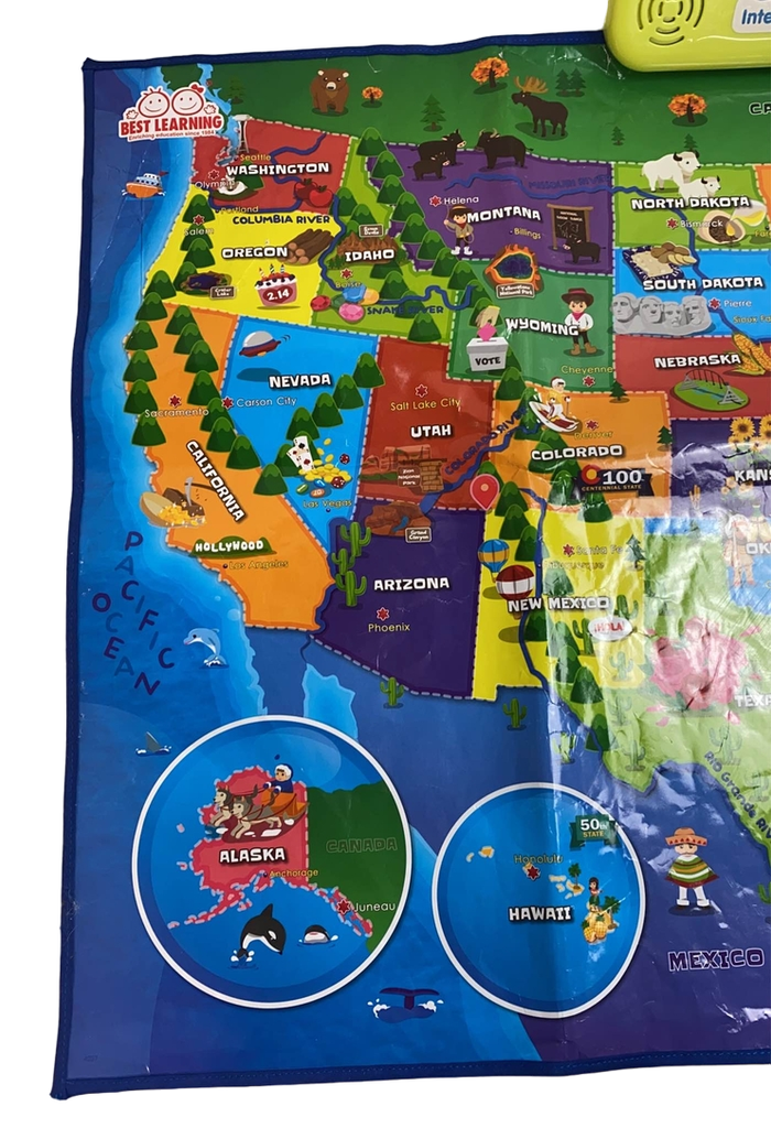 Best Learning My USA Interactive Map