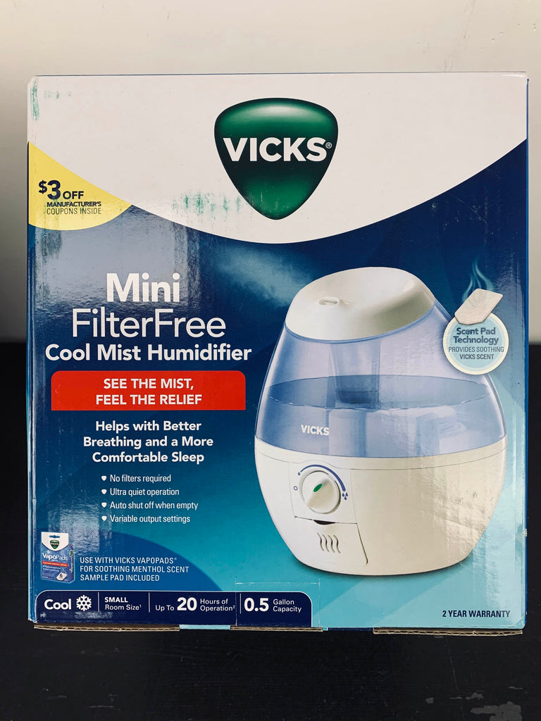 Vicks Mini Filter Free Cool Mist Humidifier