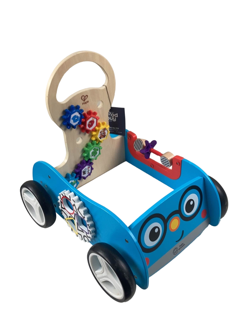 Baby Einstein Discovery Buggy Wooden Activity Walker & Wagon