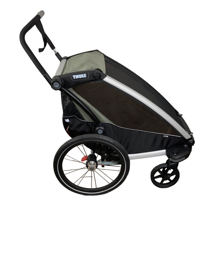 Thule Chariot Lite Bike Trailer Stroller 1 Seat, Agave, 2021