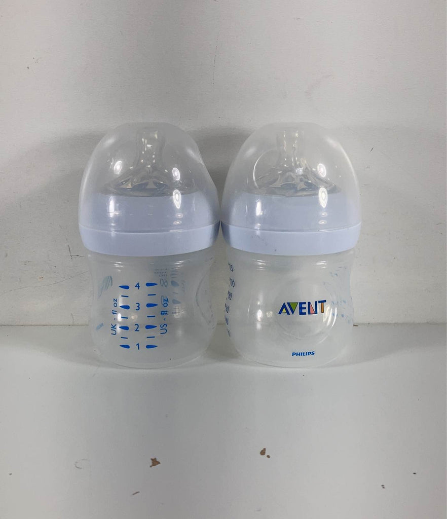 Philips Avent Natural Baby Bottles, Clear, 3-Pack