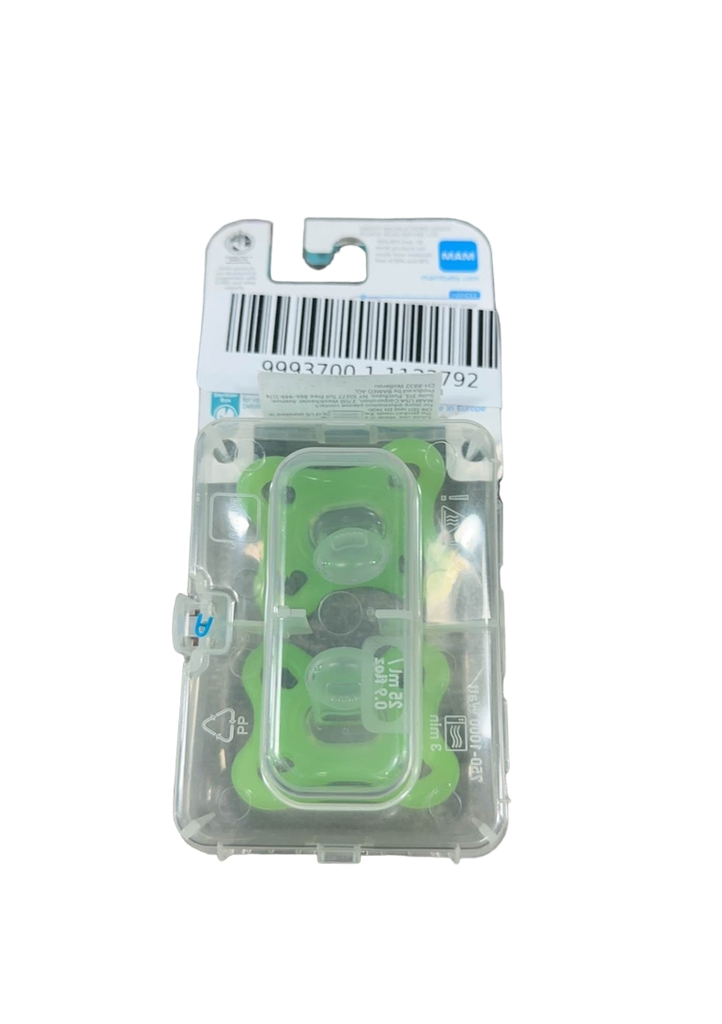 MAM Comfort Pacifier, 0-3 months, Apple Green
