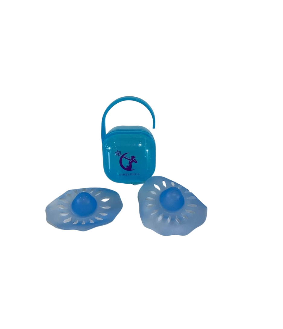 Ceres Chill Shield Maiden Nipple Guard, Blue, 24mm — GoodBuy Gear