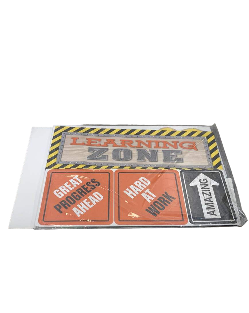 Teacher Created Resources Under Construction Learning Zone Bulletin Bo ...