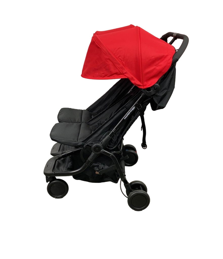 Mountain Buggy Nano Duo Stroller, Ruby, 2021