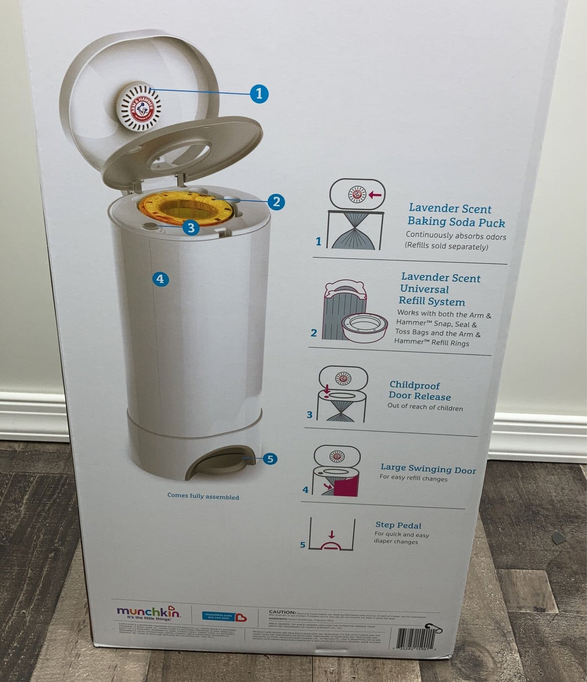 Munchkin Step Diaper Pail — GoodBuy Gear