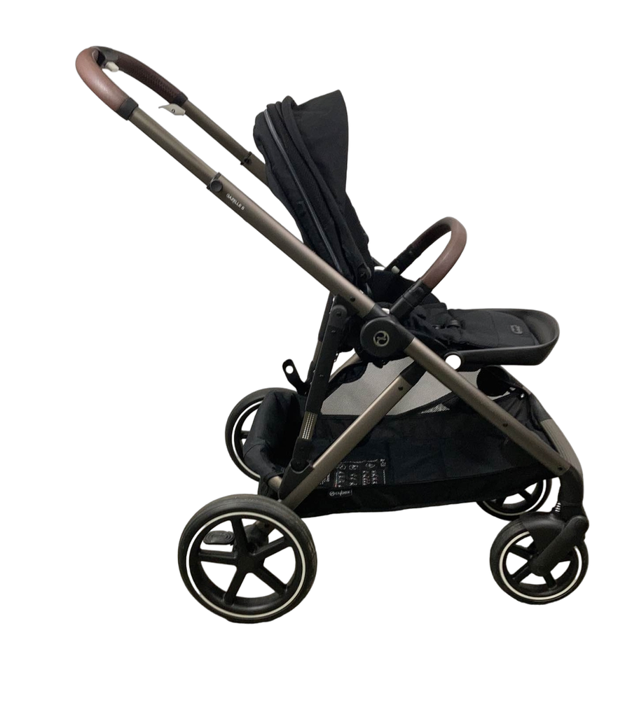 Cybex Gazelle S Modular Stroller, 2023, Taupe Frame, Deep Black