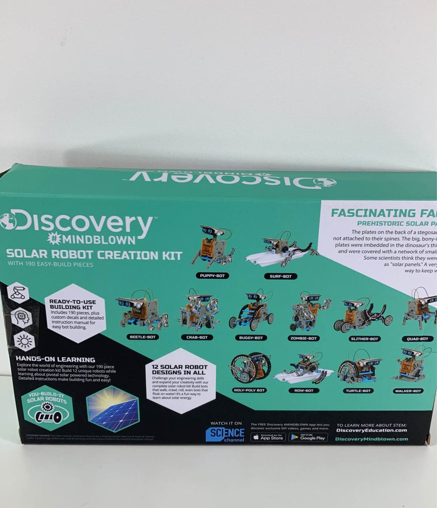 Discovery Kids Solar Robot Creation Kit