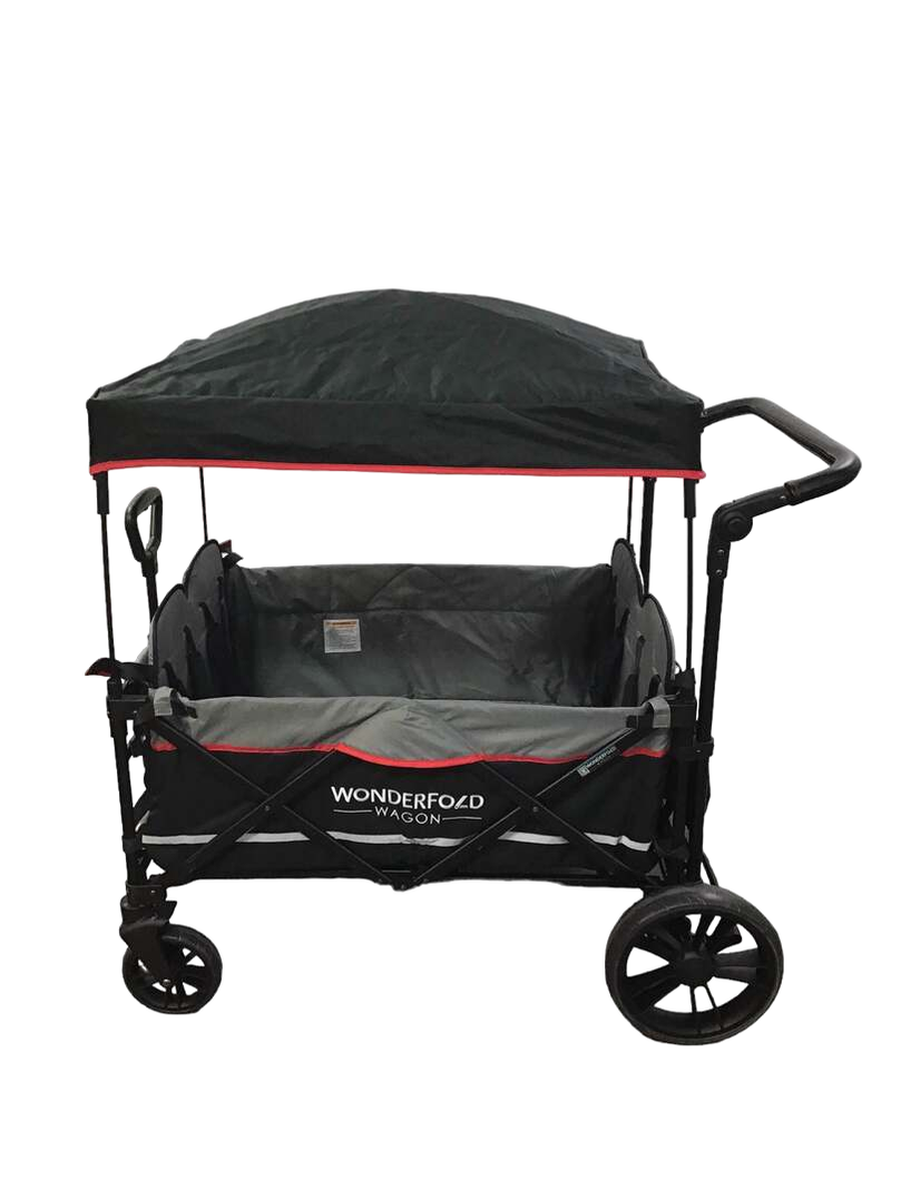 Wonderfold X4 Push & Pull Quad Stroller, Black, 2021 — GoodBuy Gear