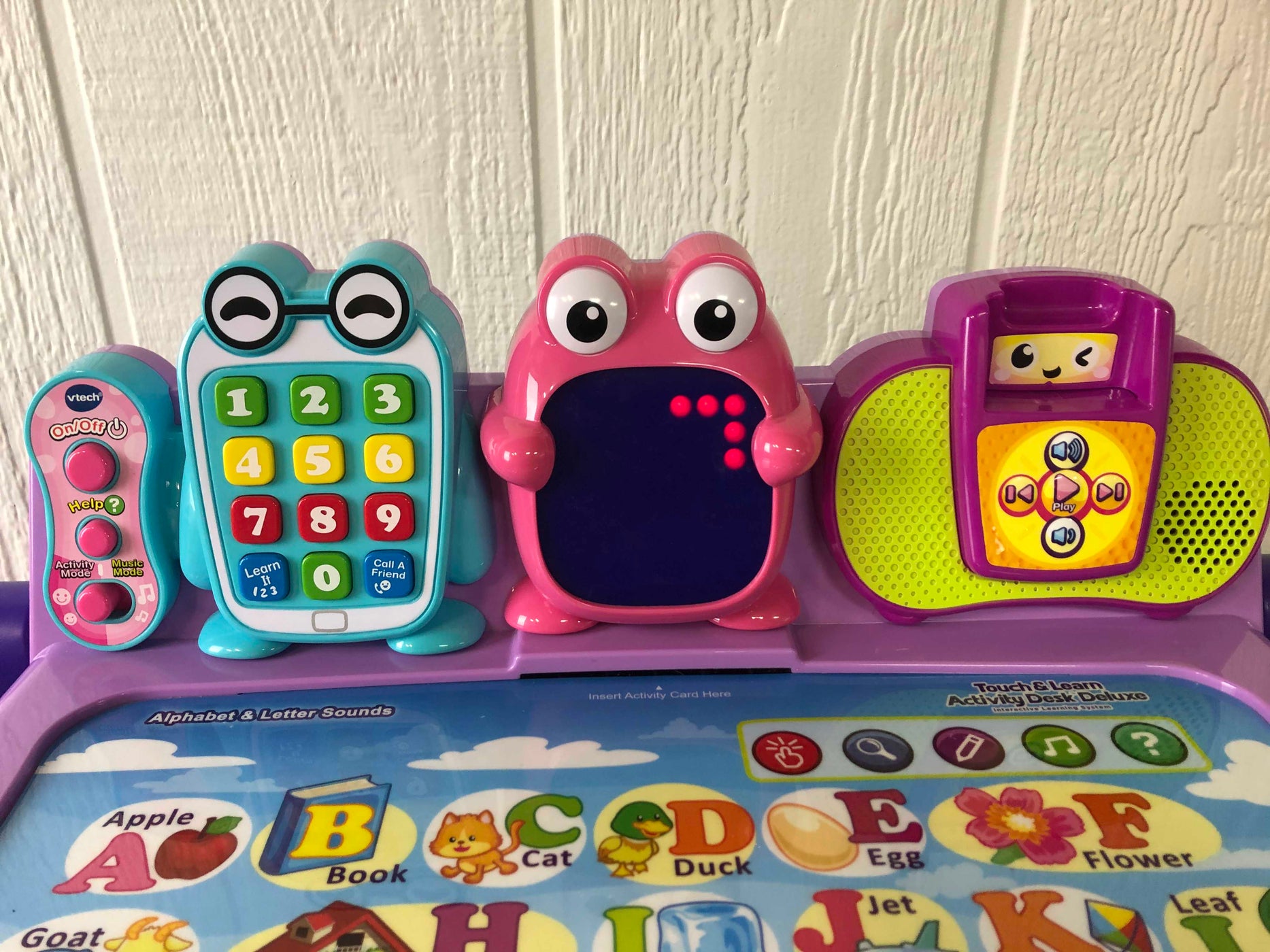 VTech Touch And Learn Activity Desk, Pink and Purple — GoodBuy Gear