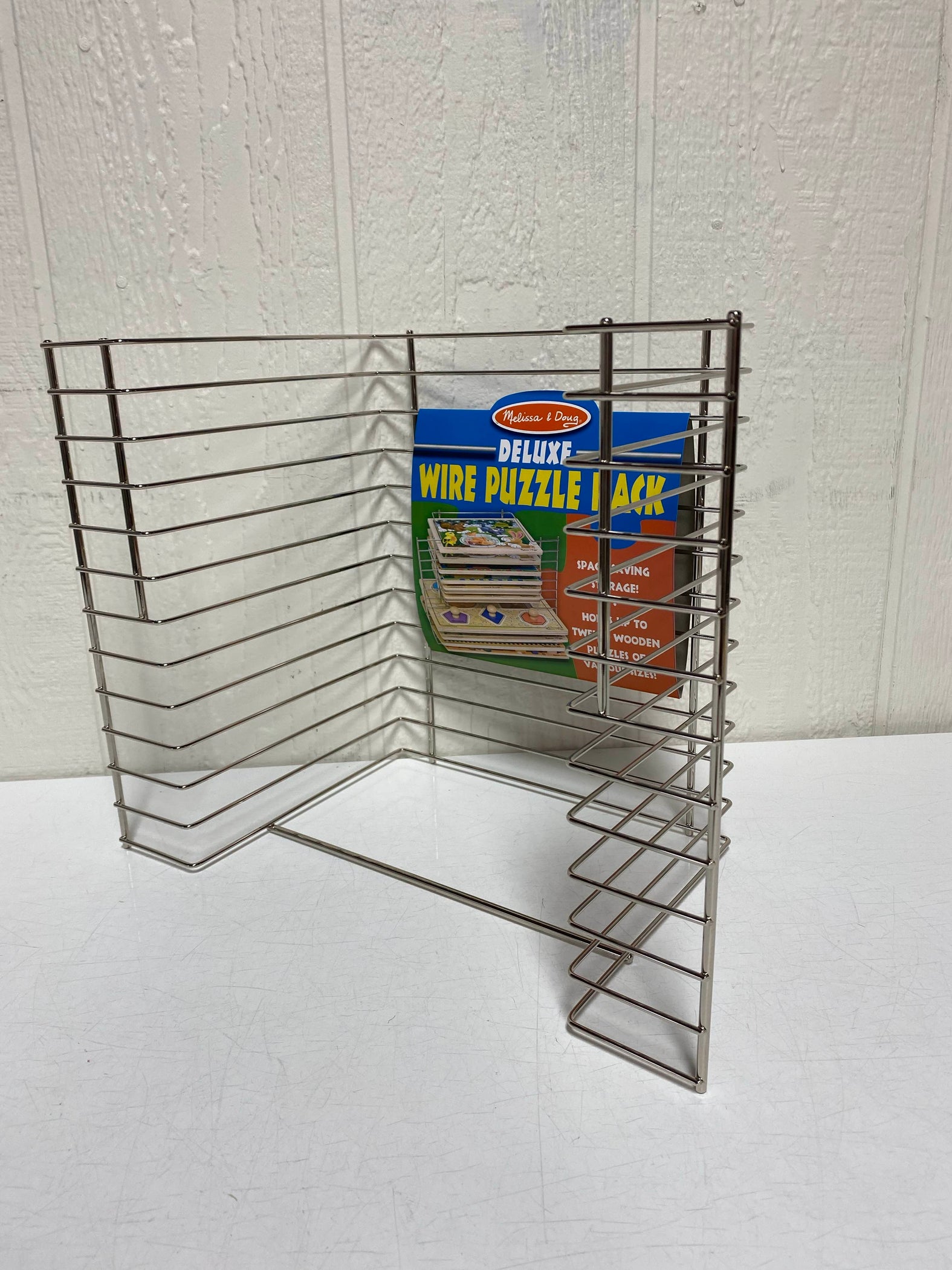 Melissa & Doug Deluxe Wire Puzzle Storage Rack — GoodBuy Gear
