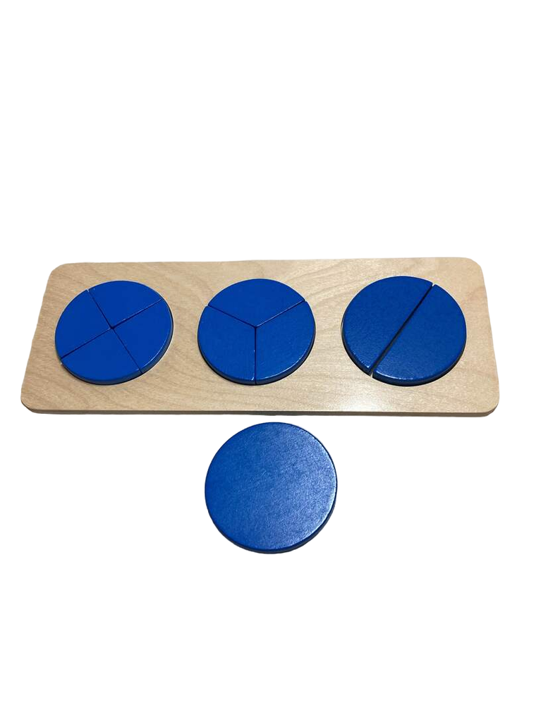Monti Kids Montessori Fraction Circles