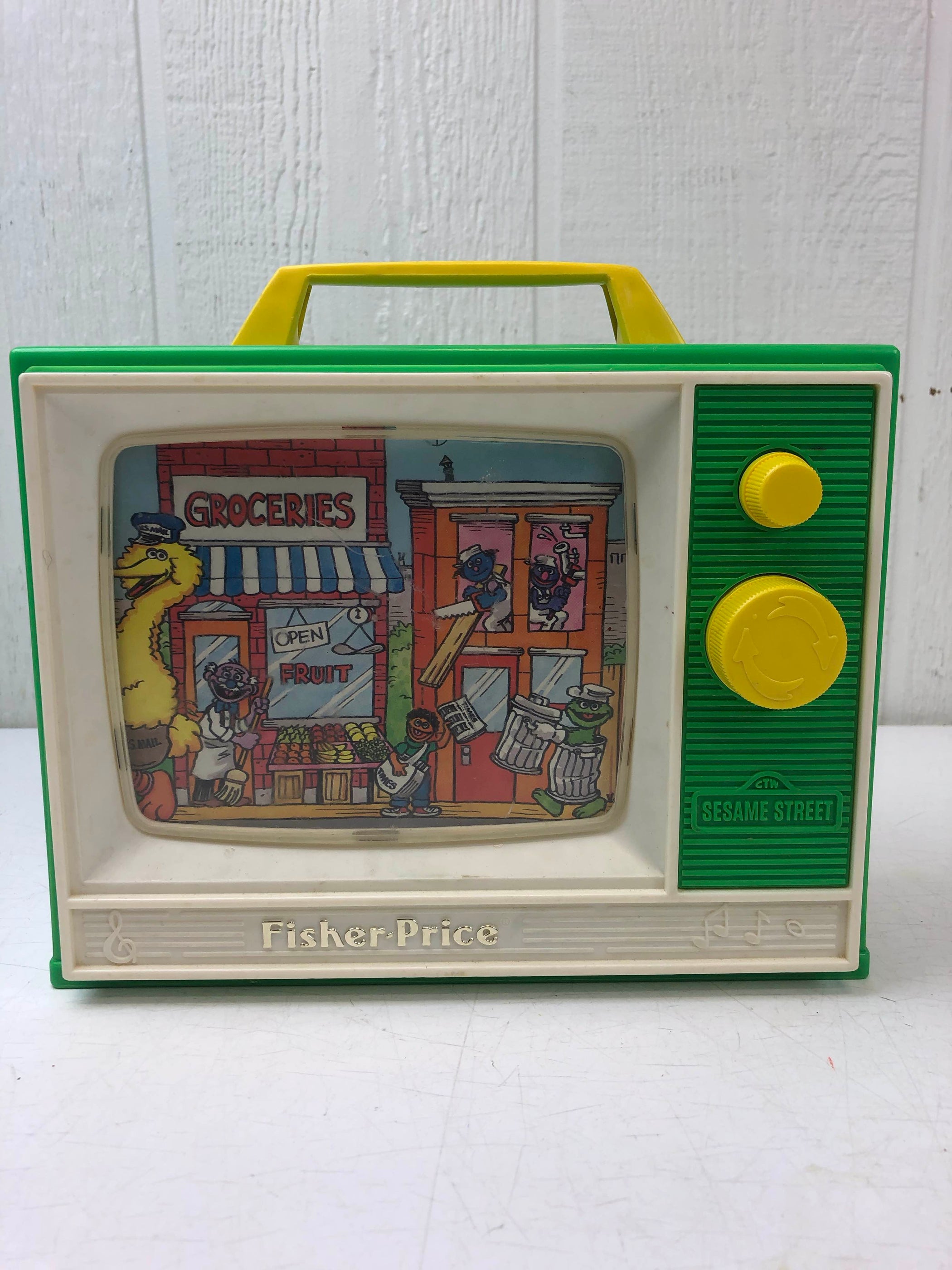 Fisher Price Vintage Sesame Street Music Box TV — GoodBuy Gear