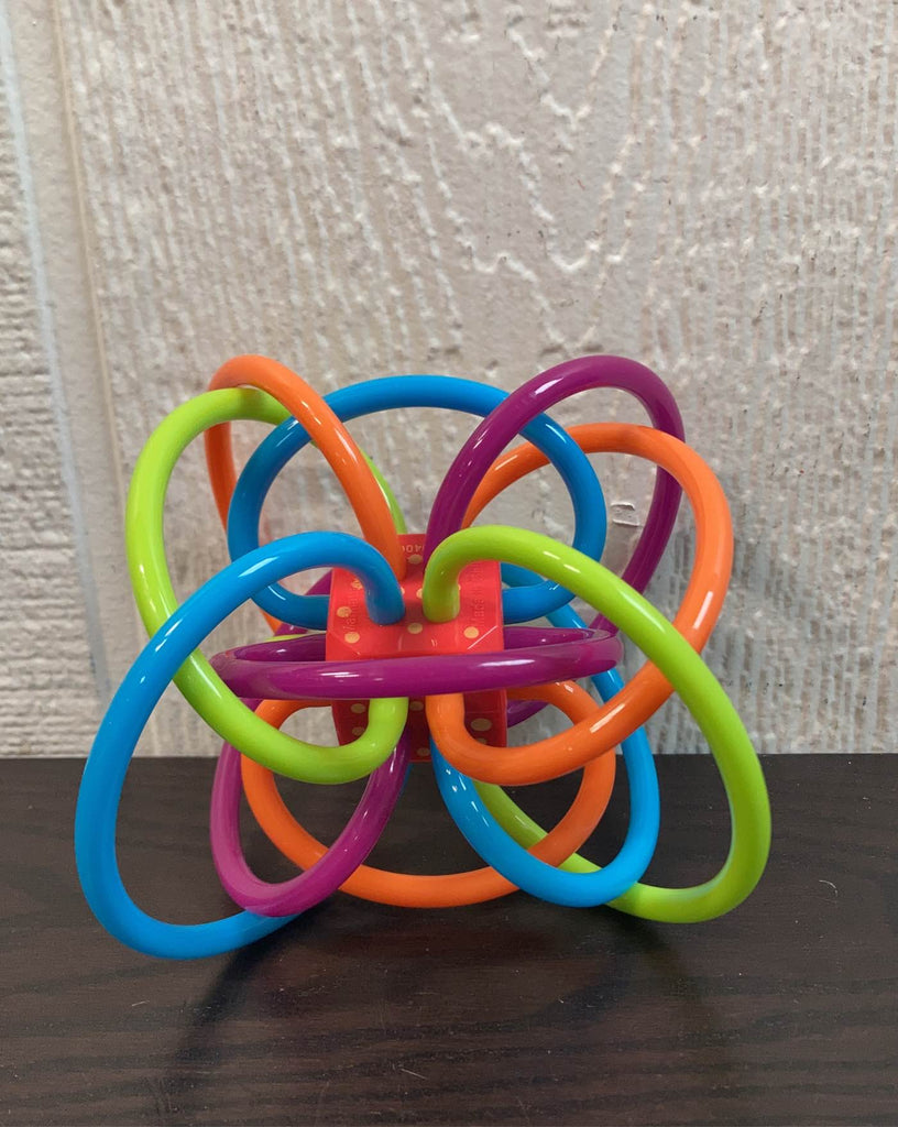 Manhattan Toy Winkel Rattle And Sensory Teether Toy