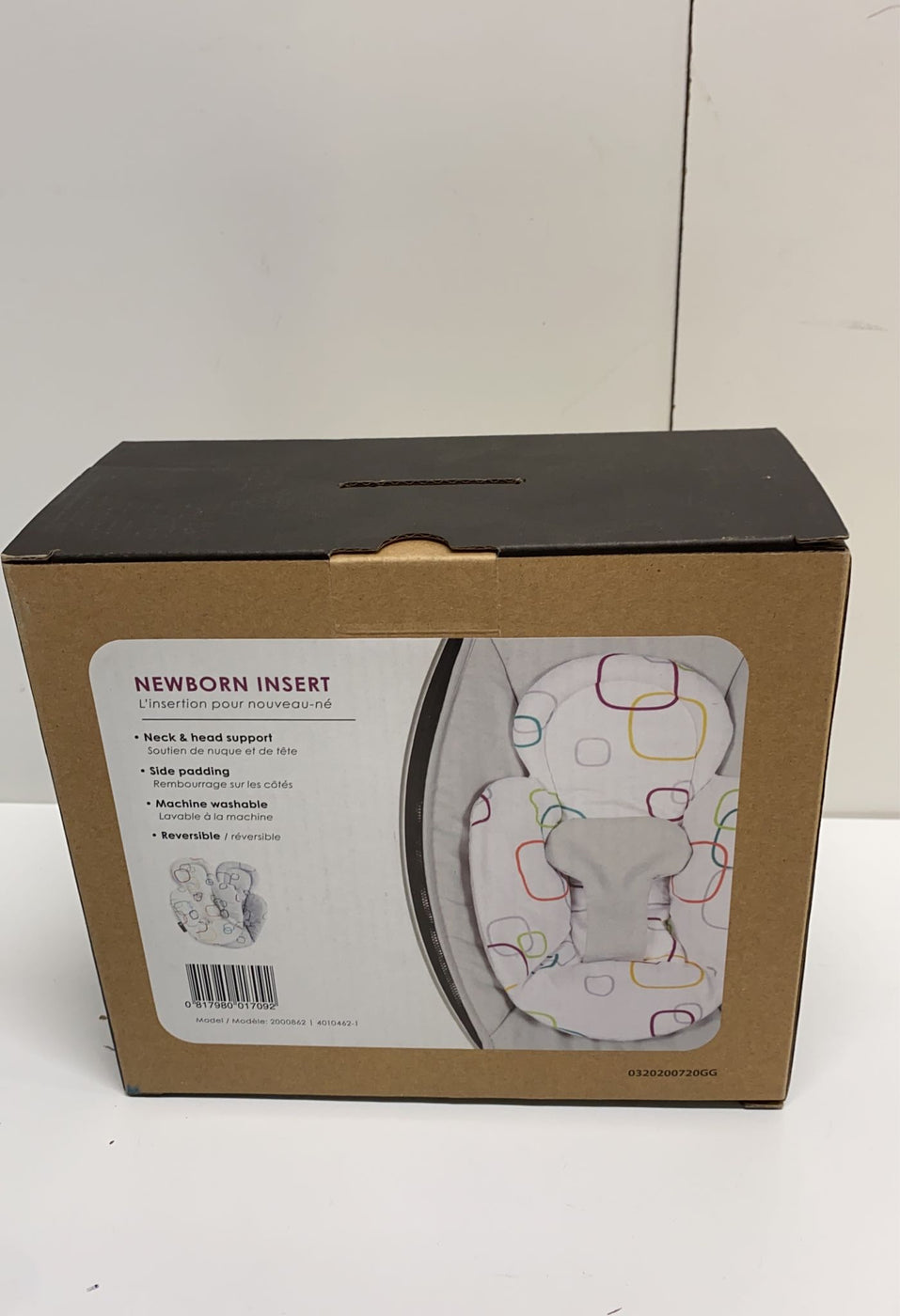 4moms Reversible Newborn Insert, Multi Silver — GoodBuy Gear