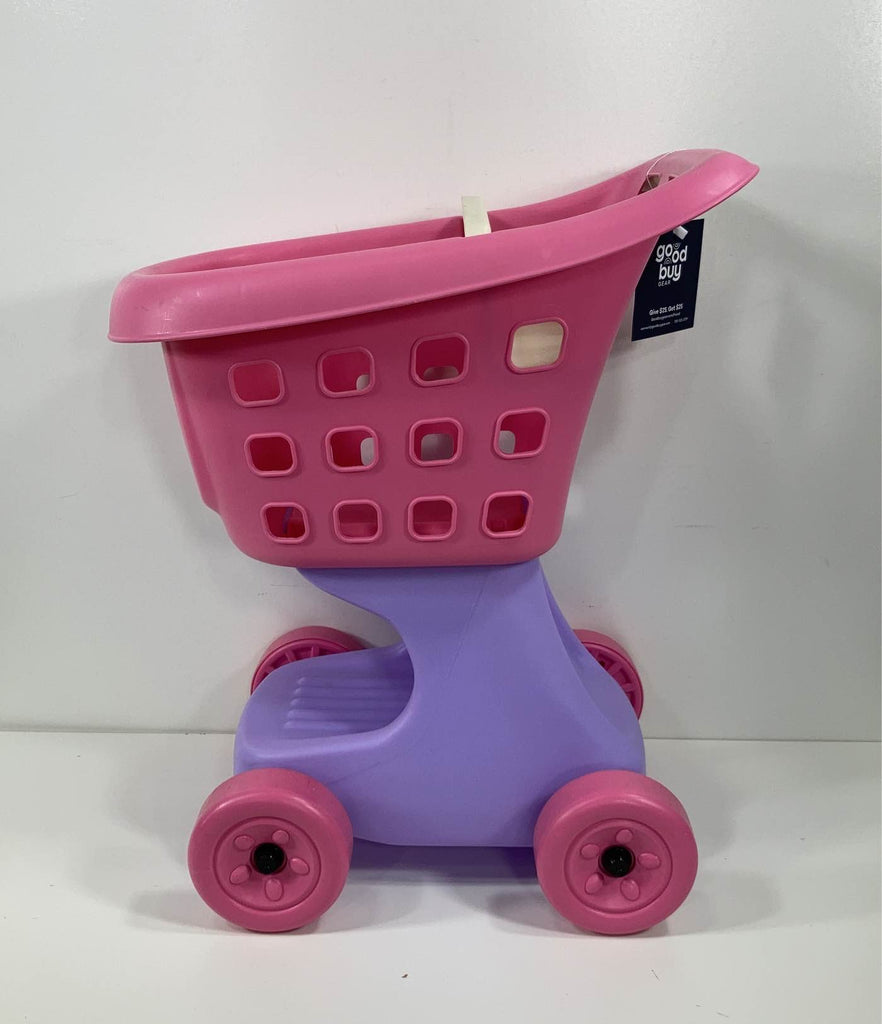 Step2 Little Helper’s Cart And Shopping Set, Pink And Purple
