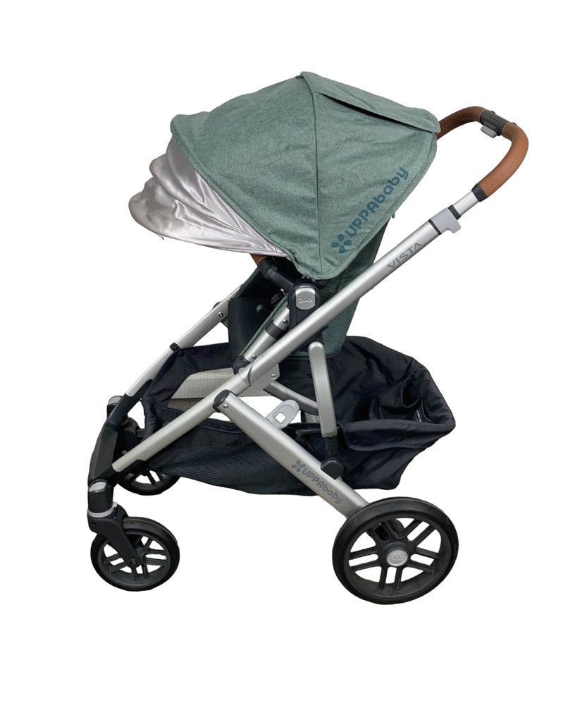 UPPAbaby VISTA Stroller, Emmett (Green Melange), 2019