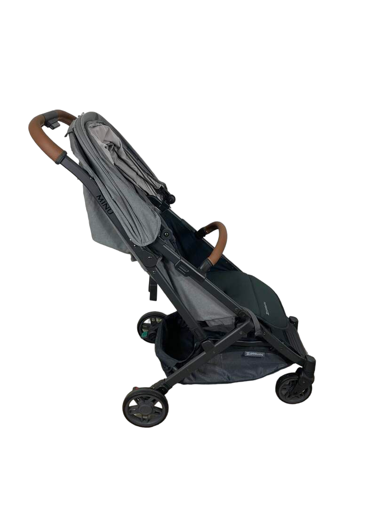 UPPAbaby MINU V2 Stroller, 2022, Greyson (Charcoal Melange)