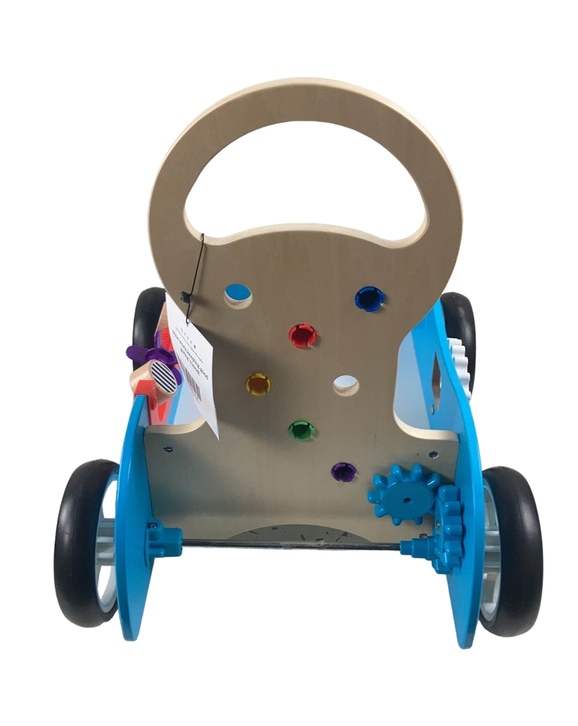 Baby Einstein Discovery Buggy Wooden Activity Walker & Wagon
