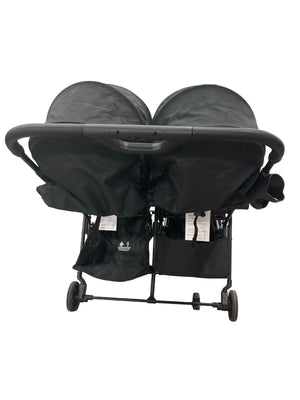 Mompush Lithe Double Stroller, Black, 2021
