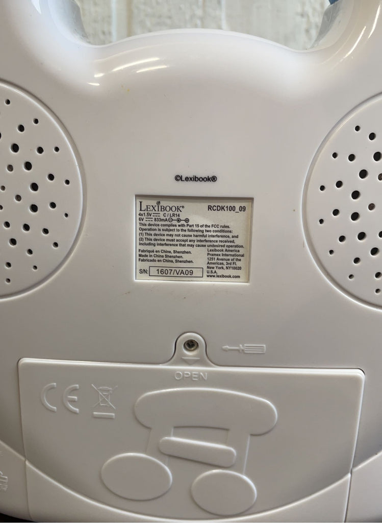 LEXiBOOK Portable CD Player Karaoke Machine