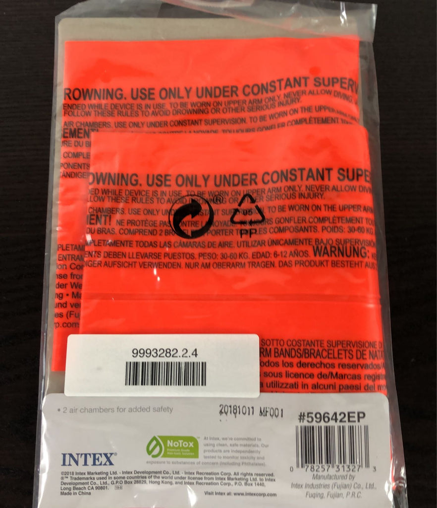 Intex Swimming Arm Bands, Ages 6-12