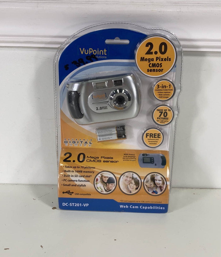VuPoint Solutions Digital Camera (DC-ST201-VP)