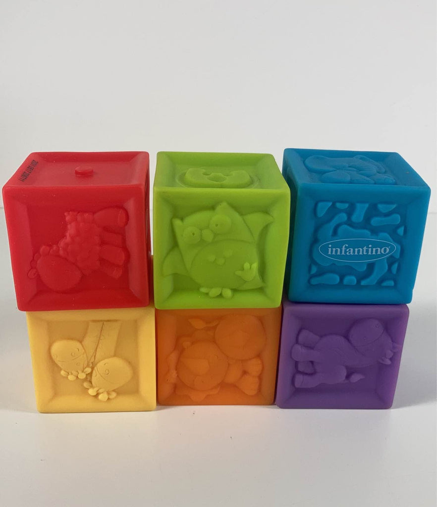 Infantino Squeeze & Stack Block Set