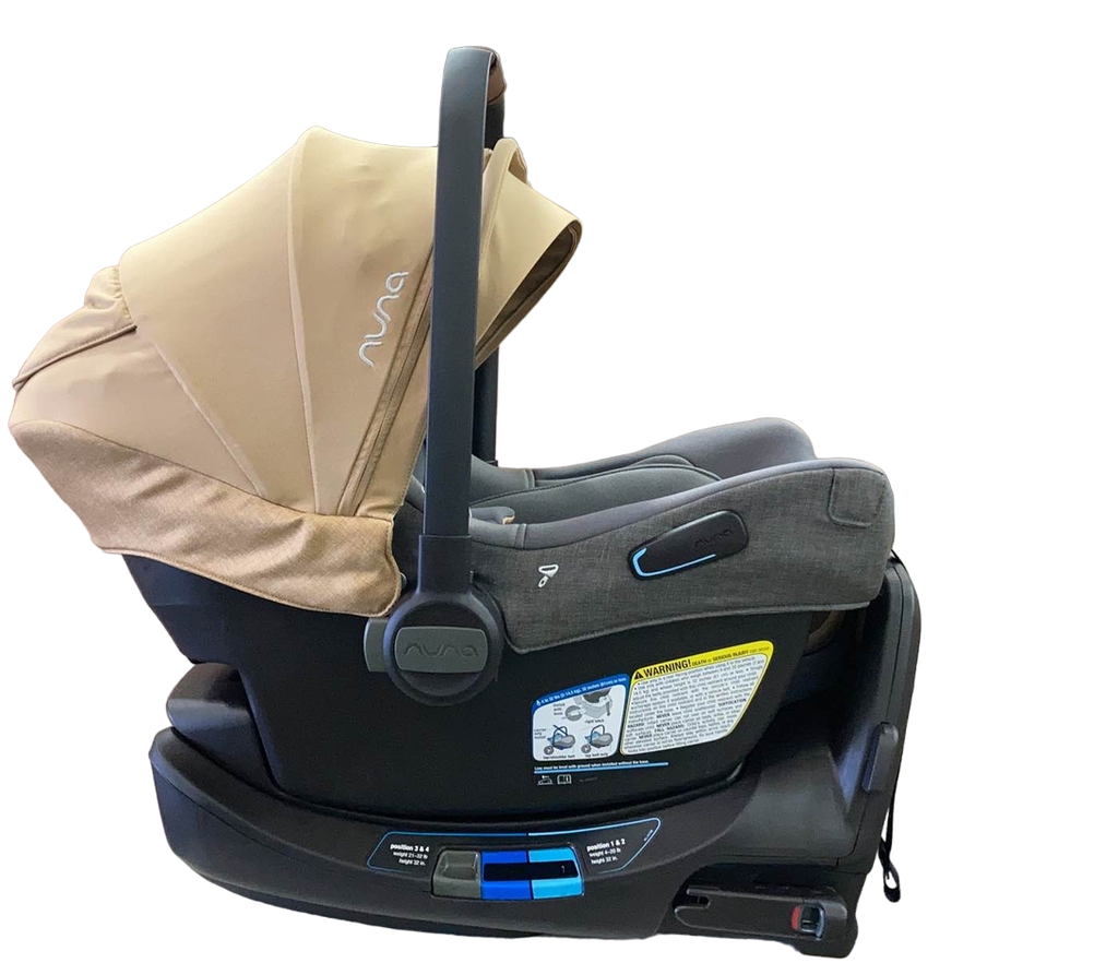 Nuna Pipa Lite RX And Pipa Relx Base, 2022, Camel